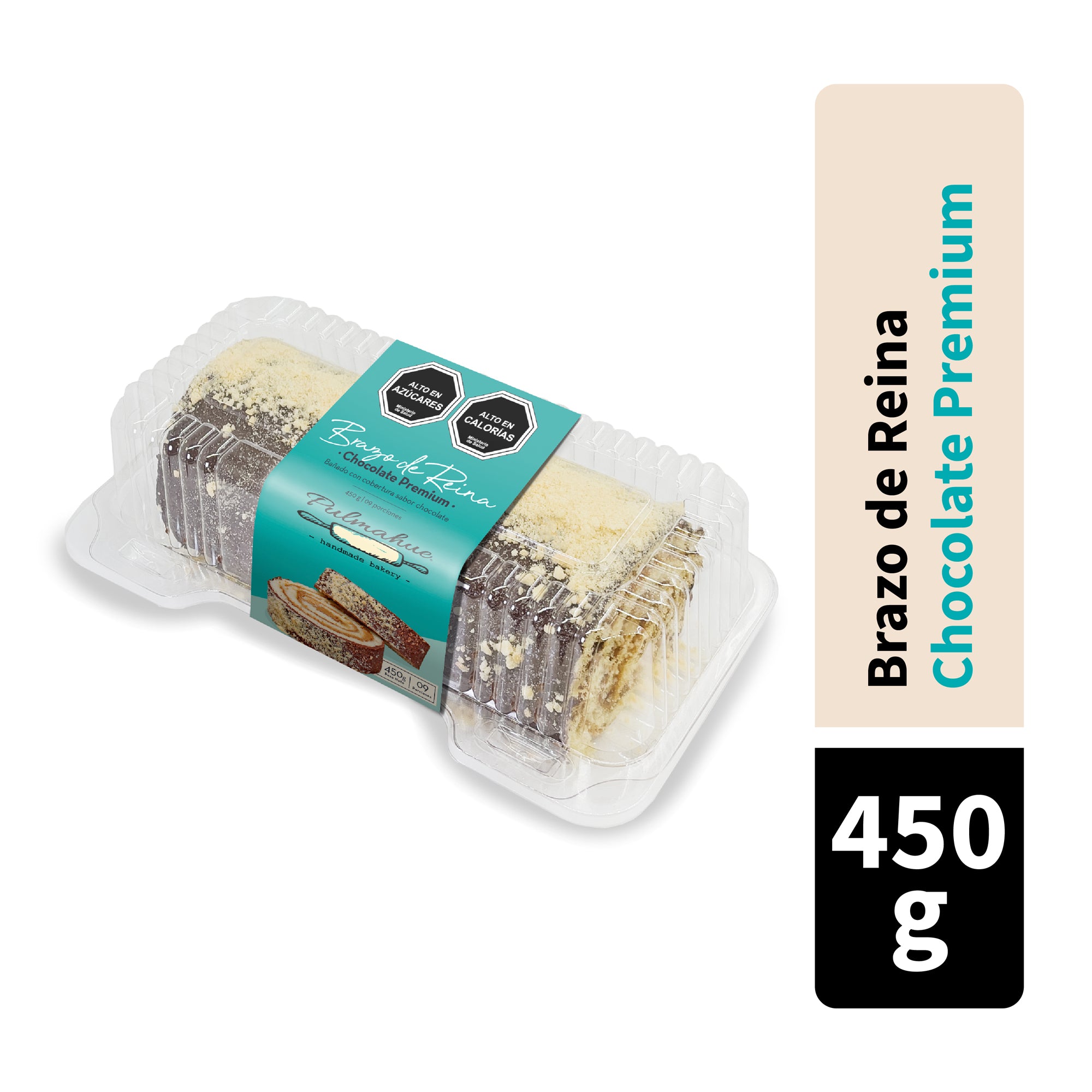 Brazo Reina Chocolate Premium 450g – Pulmahue